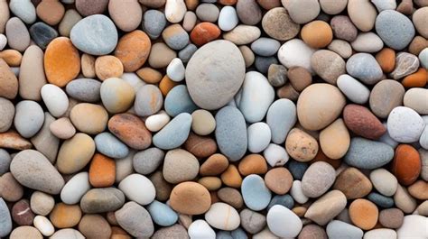 Captivating Patterns Of Coastal Pebbles Background Gravel Texture