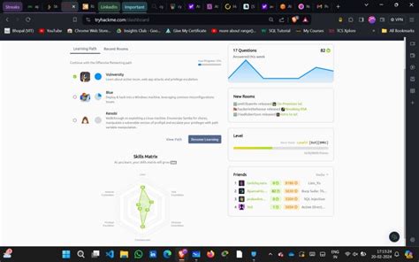 Tryhackme Cybersecurity Ethicalhacking Continuouslearning