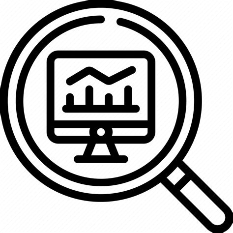 Monitoring Monitor Analyse Analysis Computer Icon Download On