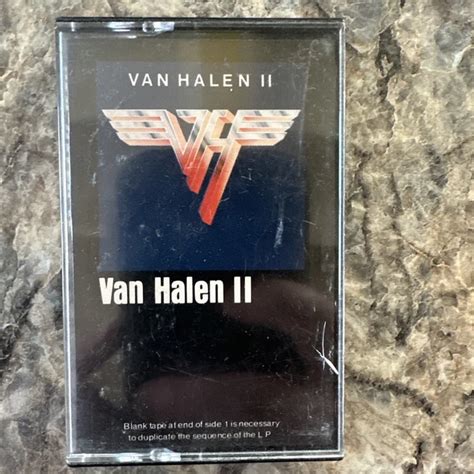 Van Halen Balance Cassette Hard Rock Sammy Hagar Rare Out Of Print Eur