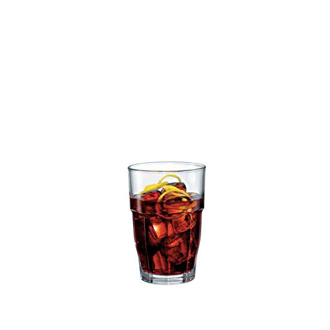 Bormioli Rocco Rock Bar 125 Oz Beverage Stackable Drinking Glasses