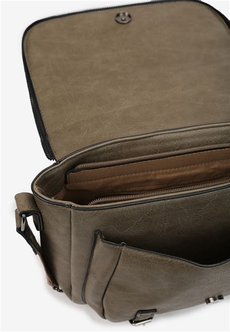 Ciemnobeżowa Torebka Listonoszka Nerena Renee