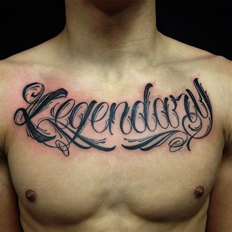 Legendary Localboytatau Lettering Script Tattoos Scripttattoos