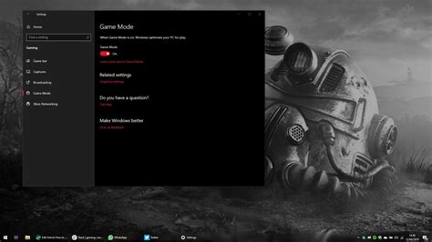 How To Activate Windows 10 Game Mode