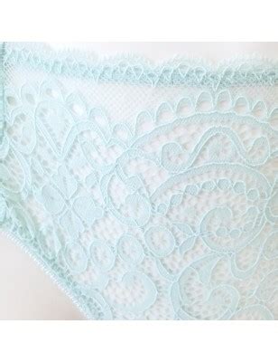 Aquamarine Lace Bra for Men: Premium European Craftsmanship