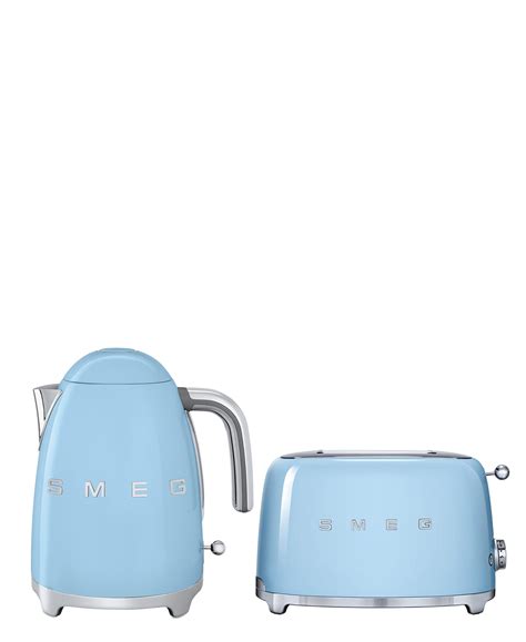 Smeg Kettle And Toaster Combo Blue Theculinarium