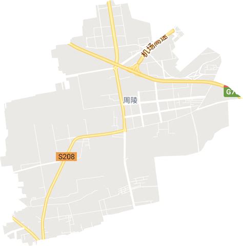 周陵街道高清电子地图