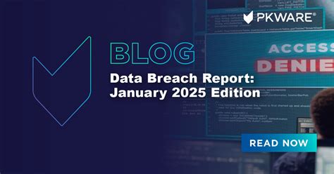Data Breach Report January 2025 Edition Pkware®