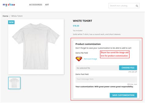 Prestashop Marketplace Product Customization Personalized Products