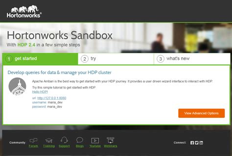 Hadoop Follow Up Hortonworks Hdp Sandbox One Man Went To Mow