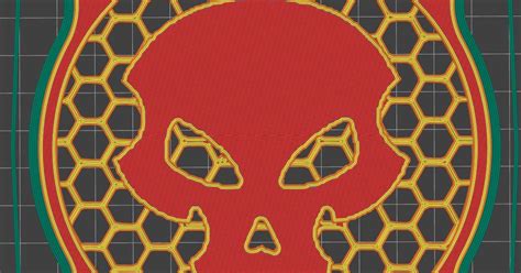Skull 120mm By Kewtd Download Free Stl Model