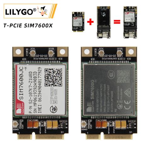 Lilygo® T Pcie Sim7600 Lte 4g Development Board Iot Module With Gnss Sim7600g Sim7600e Sim7600a