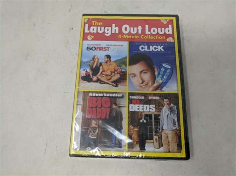 The Laugh Out Loud 4 Movie Collection 50 First Dates Click Big