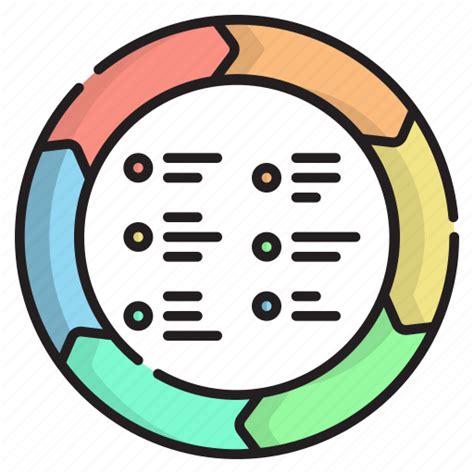 infographic chart business graph connection information diagram