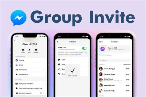messenger rolls out ‘group invite links social nation