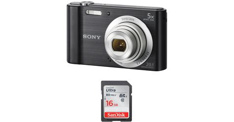 Sony Cyber-shot DSC-W800 Digital Camera with Accessory Kit B&H