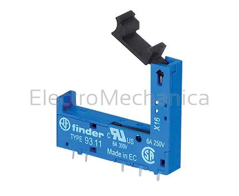 9311 34 Ser Pcb Mnt Socket Hinge Clip Em Rms Measurement And Control
