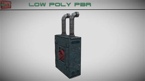 Sci Fi Switch Box 3d Model By Simontgriffiths