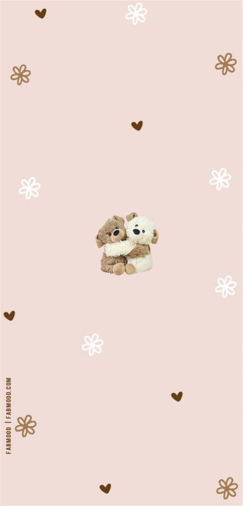 17 Cute Teddy Bear Wallpaper Ideas For Every Device Teddy Love Heart