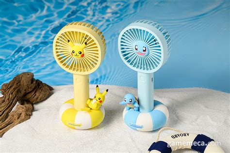 피카츄·꼬부기와 여름을 포켓몬 선풍기 출시