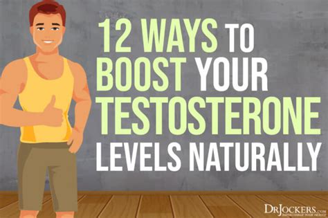 Ways To Boost Testosterone Levels Naturally DrJockers Com