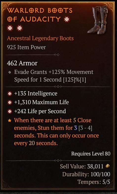 Selling Good Int Boots 3 Greater Stats Topic D2jsp