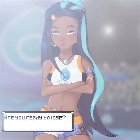 Nessa Pokemon Sword And Shield By Vallentiny On Deviantart