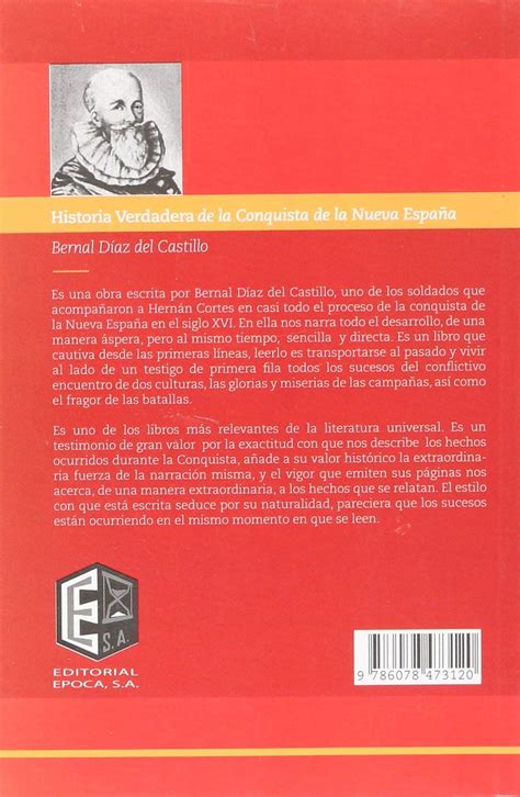 Historia Verdaera De La Conquista De La Nueva Espa A Ad De Verdaera