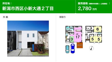 新潟市西区小新大通2丁目 2780万円 新潟・仙台の注文住宅・デザイン住宅なら工務店「モリタ装芸」