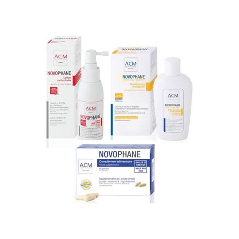 Acm Pachet Novophane Lotiune Anticadere 100 Ml Sampon Energizant 200