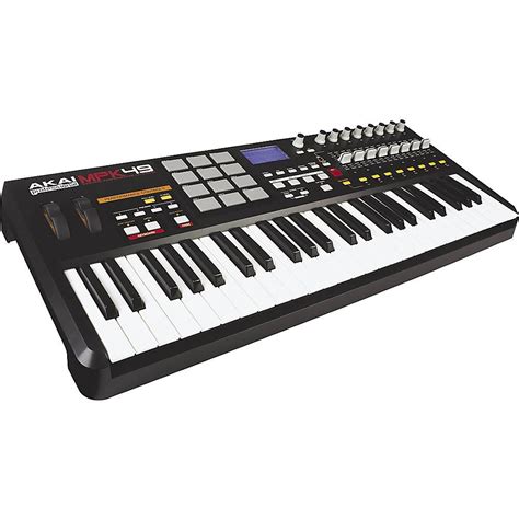 Akai Mpk49 49 Key Usbmidi Performance Keyboard Controller