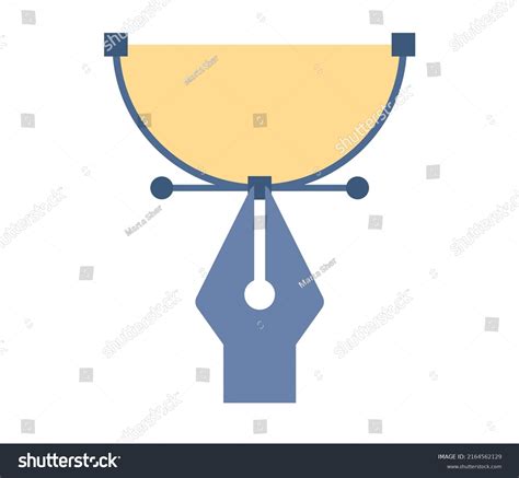 Pen Tool Cursor Icon Graphic Design เวกเตอร์สต็อก ปลอดค่าลิขสิทธิ์