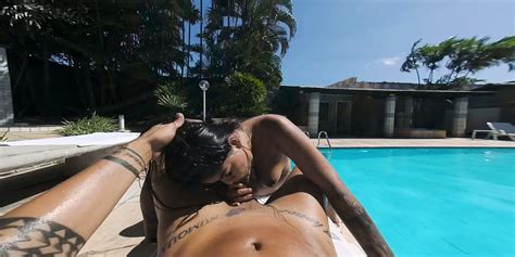 Latina Maria Public Pool Eporner