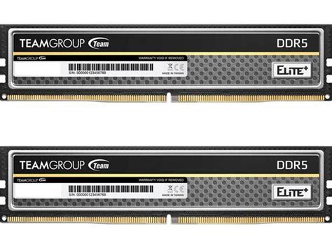 Team Elite Plus 64gb 2 X 32gb Ddr5 5200 Ram Specs Compare Prices