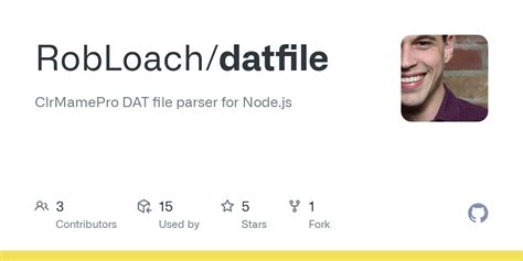 Github Robloachdatfile Clrmamepro Dat File Parser For Nodejs