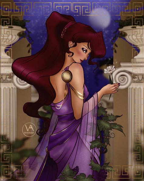 Megara From Disneys Hercules Fanart By Viickysart On Deviantart