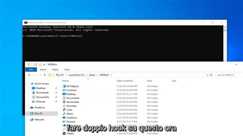 Come Aprire File E Cartelle Dal Prompt Comandi Di Windows Youtube