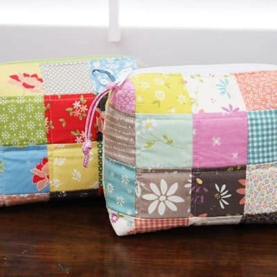 Mini Charm Bag Tutorial Free Moda Pattern A Quilting Life