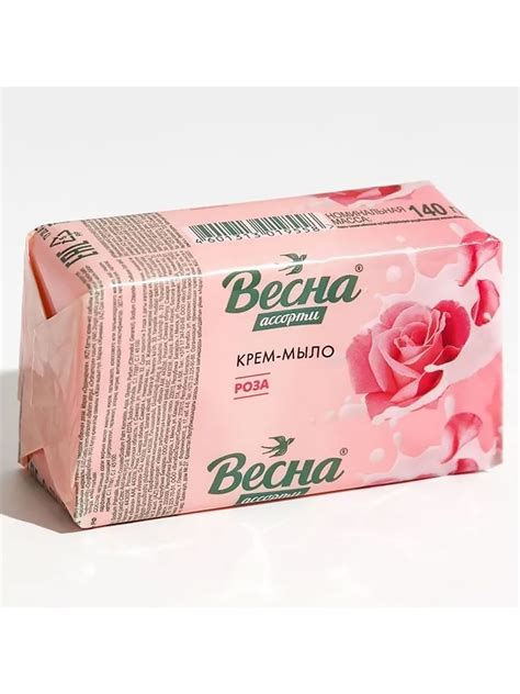 Крем мыло Весна Роза отзывы