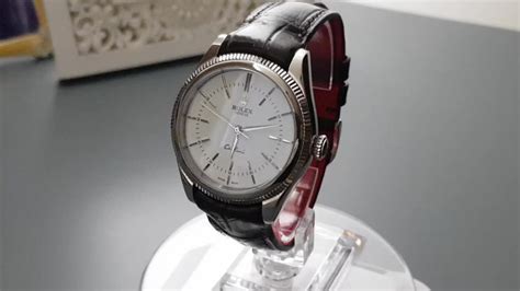 롤렉스 첼리니 커브드 엔드핏 Rolex Cellini End Fit 로렉스 악어가죽 시계줄 제작 차고와치스트랩 By