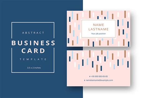 최신 유행 최소한의 추상 명함 템플릿입니다 기하학적 패턴의 현대적인 기업 문구 Id 레이아웃 정보 샘플 이름 텍스트와 벡터 패션 배경 디자인입니다 0명에 대한 스톡 벡터