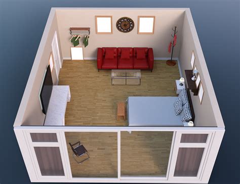 Feng Cozy Bedroom Daz 3d