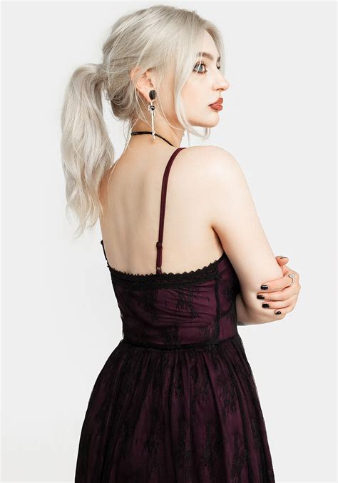 Anastasie Stretch Lace Mini Dress Disturbia
