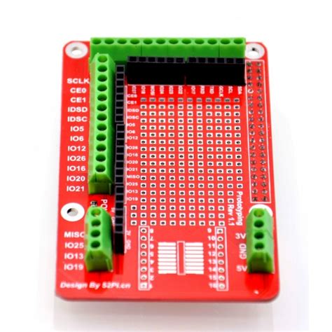 Плата для прототипирования Raspberry Pi B и Raspberry Pi 2 купити в