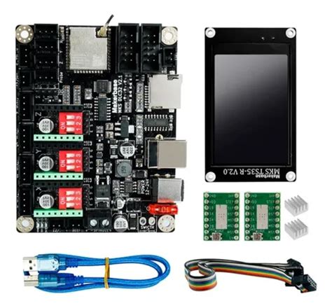 Controlador Cnc Láser Esp32 Grbl Wifi Pantalla Tactil 32bit Mercadolibre