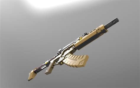 3d File Militech M251s Ajax 🔫 ・3d Printable Design To Download・cults