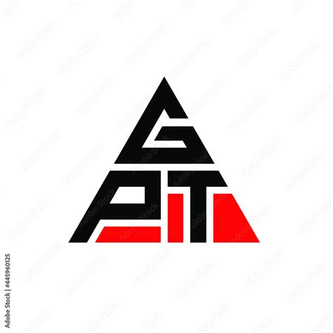 Gpt Triangle Letter Logo Design With Triangle Shape Gpt Triangle Logo Design Monogram Gpt