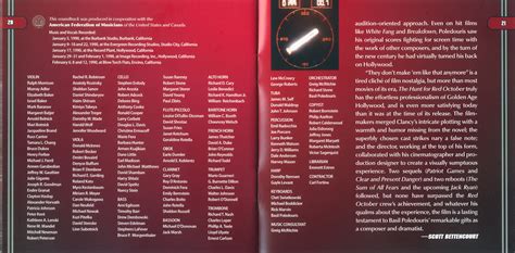 Release The Hunt For Red October” By Basil Poledouris Cover Art
