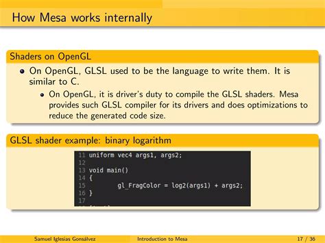 introduction to mesa the open source graphics api implementation library ubucon europe 2018 pdf