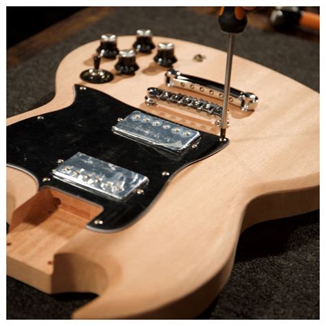 Guitarworks Vintage Cutaway DIY Electric Guitar Kit At Gear4music